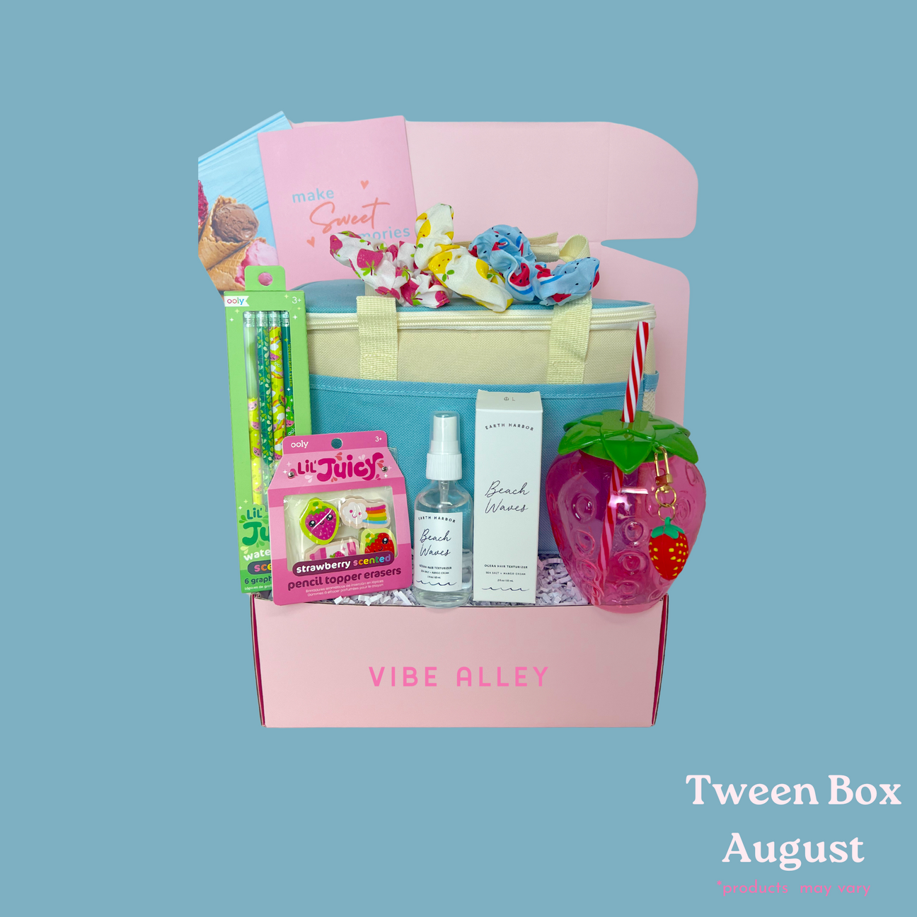 Monthly Gift Boxes For Girls 7-18 | Trendy Gifts She'll Love! – Vibe Alley