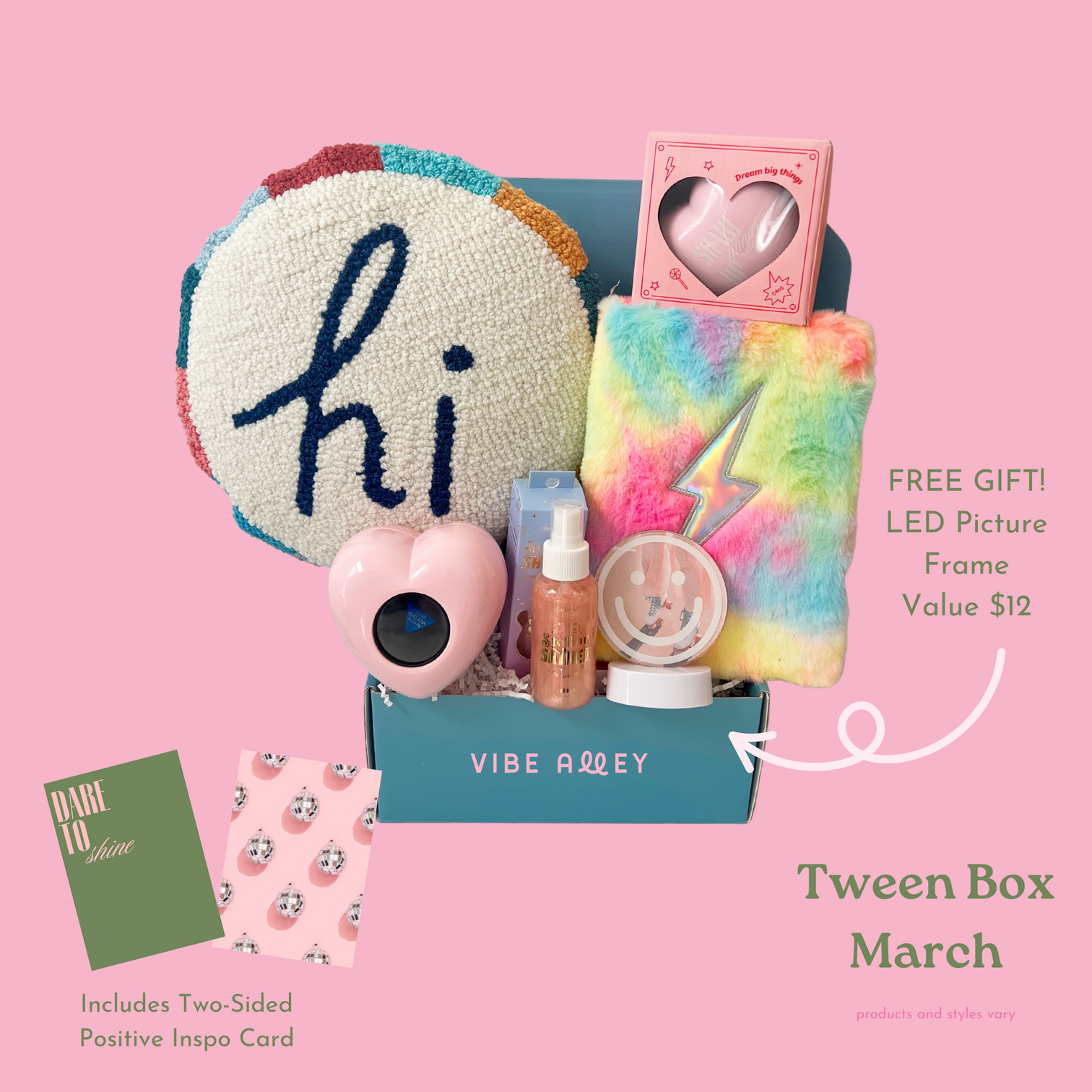 Monthly Gift Boxes For Girls 7-18 | Trendy Gifts She'll Love! – Vibe Alley