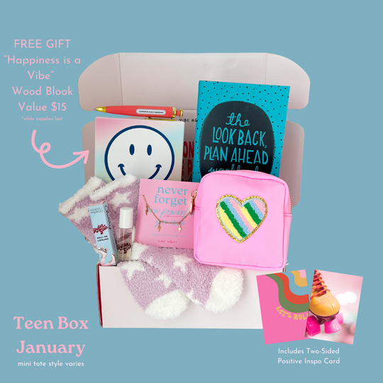 Monthly Gift Boxes For Girls 7-18 | Trendy Gifts She'll Love! – Vibe Alley