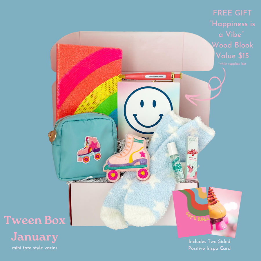 Monthly Gift Boxes For Girls 7-18 | Trendy Gifts She'll Love! – Vibe Alley