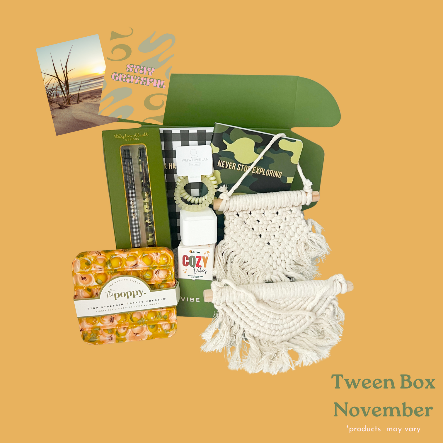 Monthly Gift Boxes For Girls 7-18 | Trendy Gifts She'll Love! – Vibe Alley