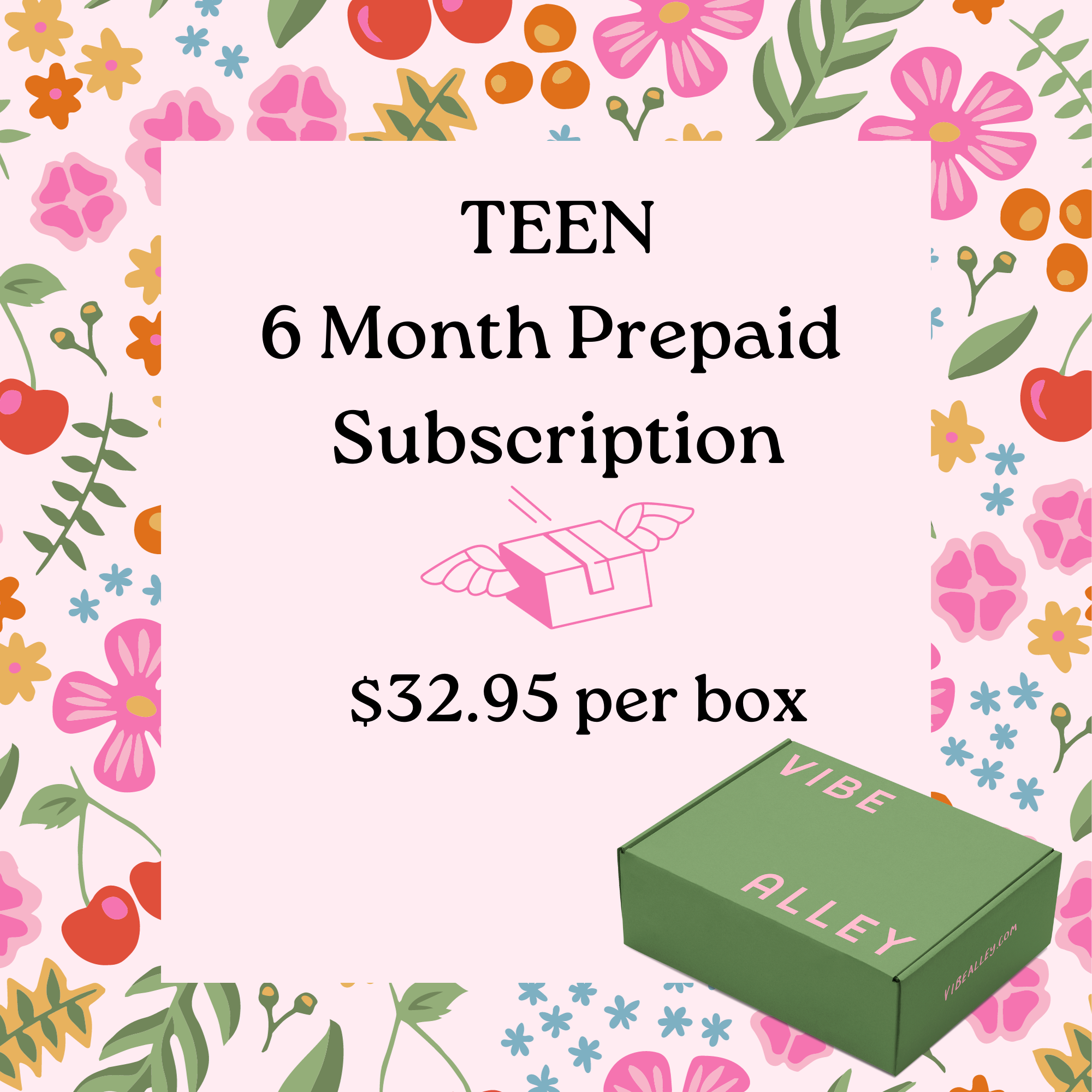 Teen 6 Month Prepaid Subscription – Vibe Alley